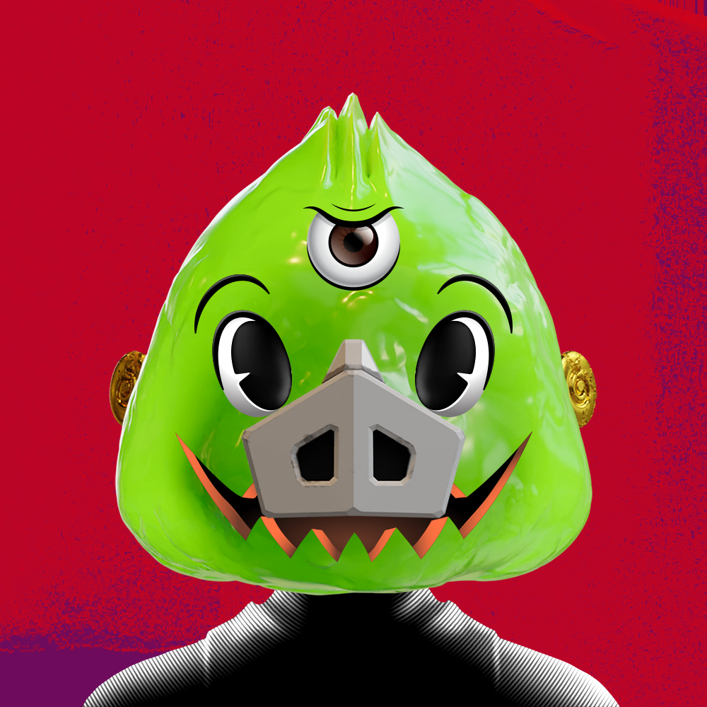MixMob Masks - 3184 | NFT on SolSea